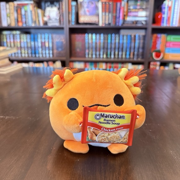 Zuru | Toys | Snackles Albie Axolotl Maruchan Ramen 5 Plush Stuffed ...